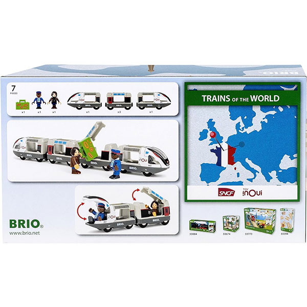 Brio Trains of The World TGV High-Speed Train Voz BR36087