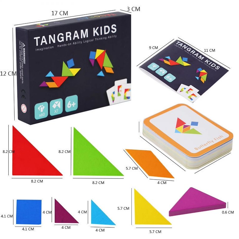 DRUSTVENA IGRA TANGRAM KIDS D248