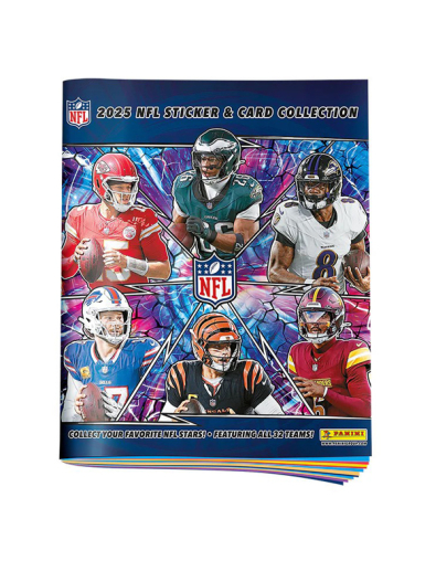 NFL 2025-26 STICKER AND CARD COLLECTION ALBUM