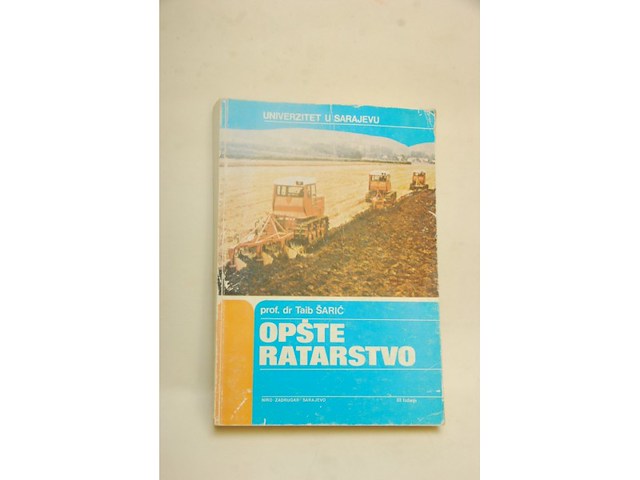 OPŠTE RATARSTVO - prof.dr Taib Šarić