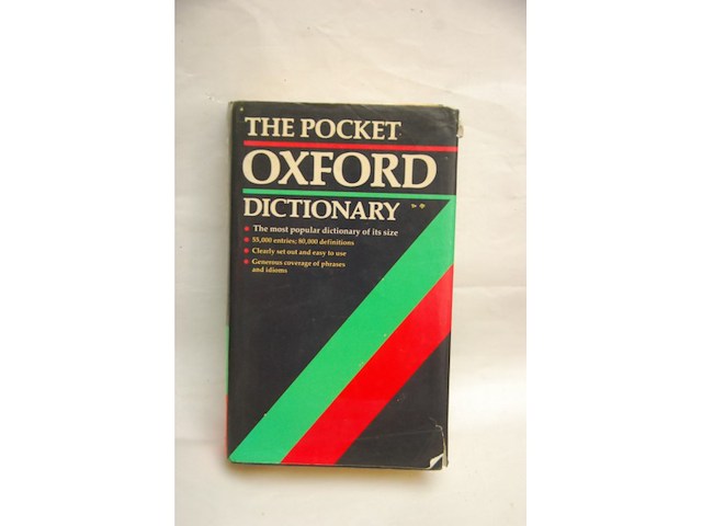 The Pocket Oxford dictionary