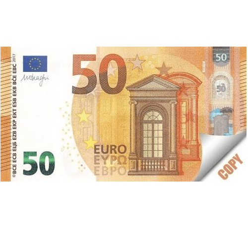 Notes 50 Euro 4536
