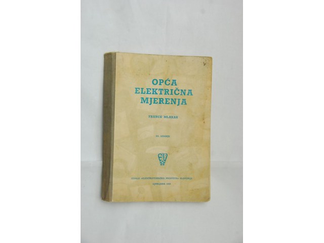 Opca elektricna mjerenja