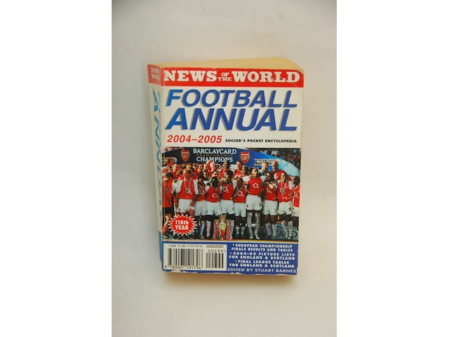 FOOTBALL ANNUAL 2004 - 2005