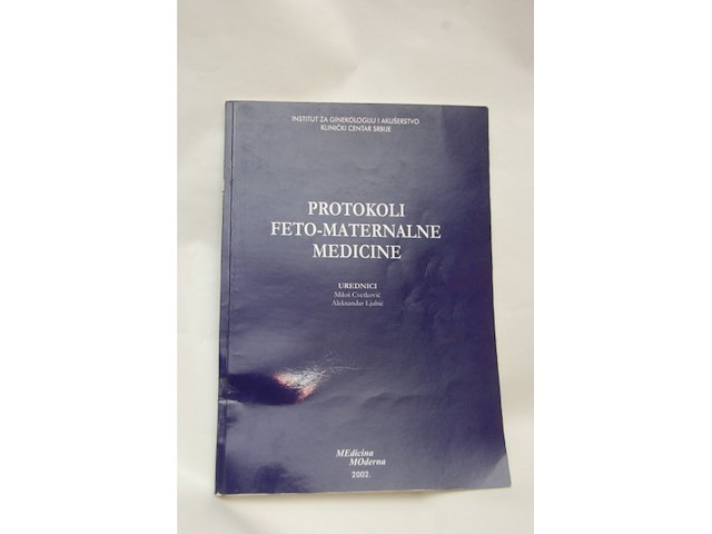 Protokoli feto-materalne medicine