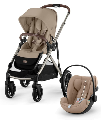 Cybex Gazelle S kolica 2 u 1 sa Cybex Gloud G i-SIZE auto sedištem - Almond Beige
