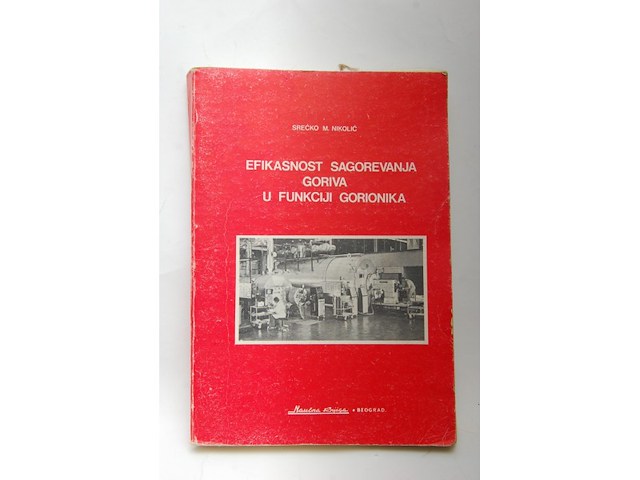 Efikasnost sagorevanja goriva u funkciji gorionika
