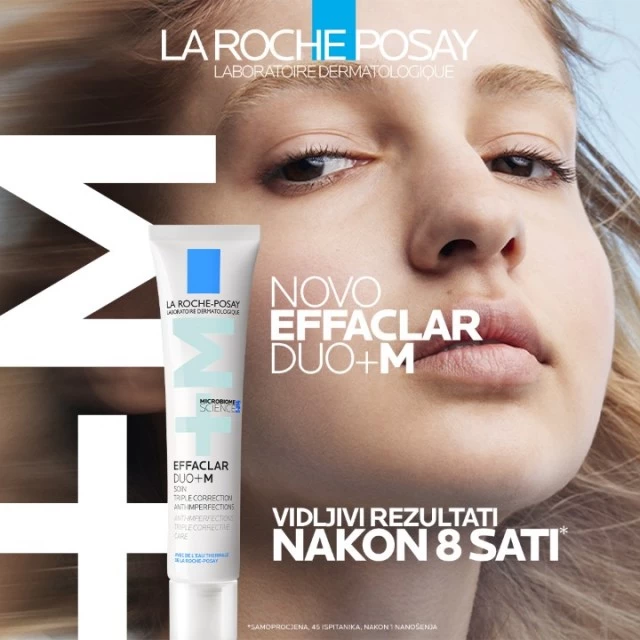 LA ROCHE-POSAY EFFACLAR DUO(+) M - TROSTRUKA KOREKTIVNA NEGA PROTIV NEPRAVILNOSTI MASNE KOŽE I ZAČEPLJENIH PORA 40 ML
Opis
INFORMACIJE
NALOG
SERVIS
KORISNI LINKOVI