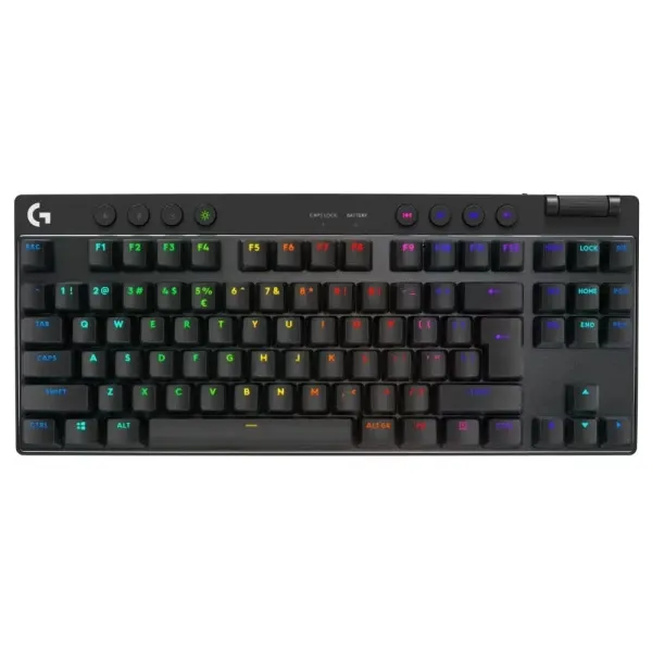 Bežična tastatura Logitech G PRO X TKL Lightspeed Tactile US crna