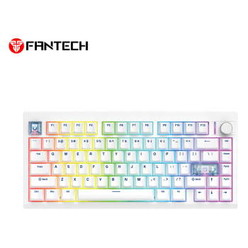 Tastatura Mehanicka Gaming Fantech MK921 Maxfit 8 Wireless bela (white switch)