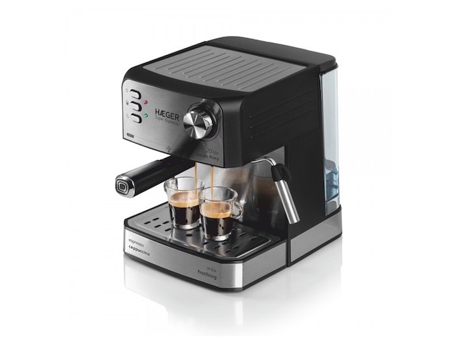 HAEGER HECM-85B.011A APARAT ZA ESPRESSO KAFU 20 BARA INOX