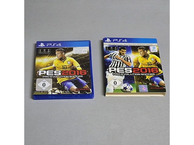 PES 2016 PS4 Odlično očuvana originalna PS4