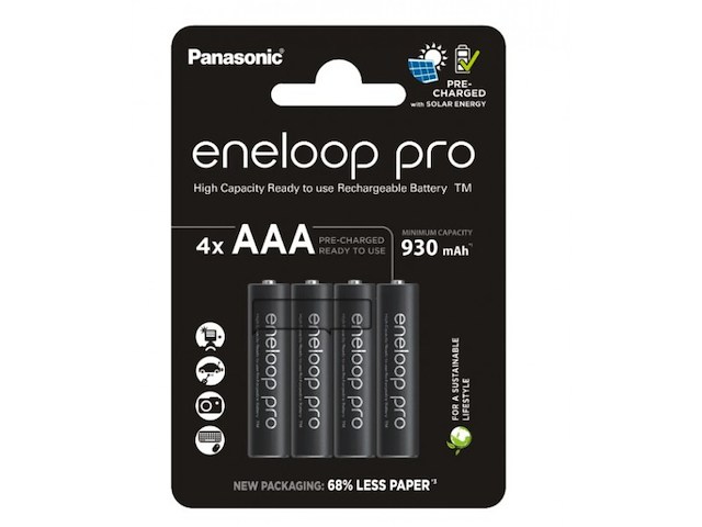 AAA Punjiva Baterija 1.2V 930mAh Panasonic Eneloop Foto