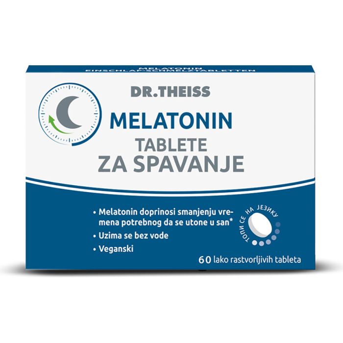 Dr Theiss Melatonin, 30 lako rastvorljivih tableta