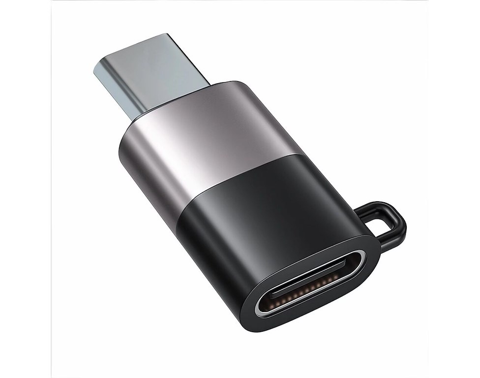 Adapter Type C na Lightning OTG EL sivi