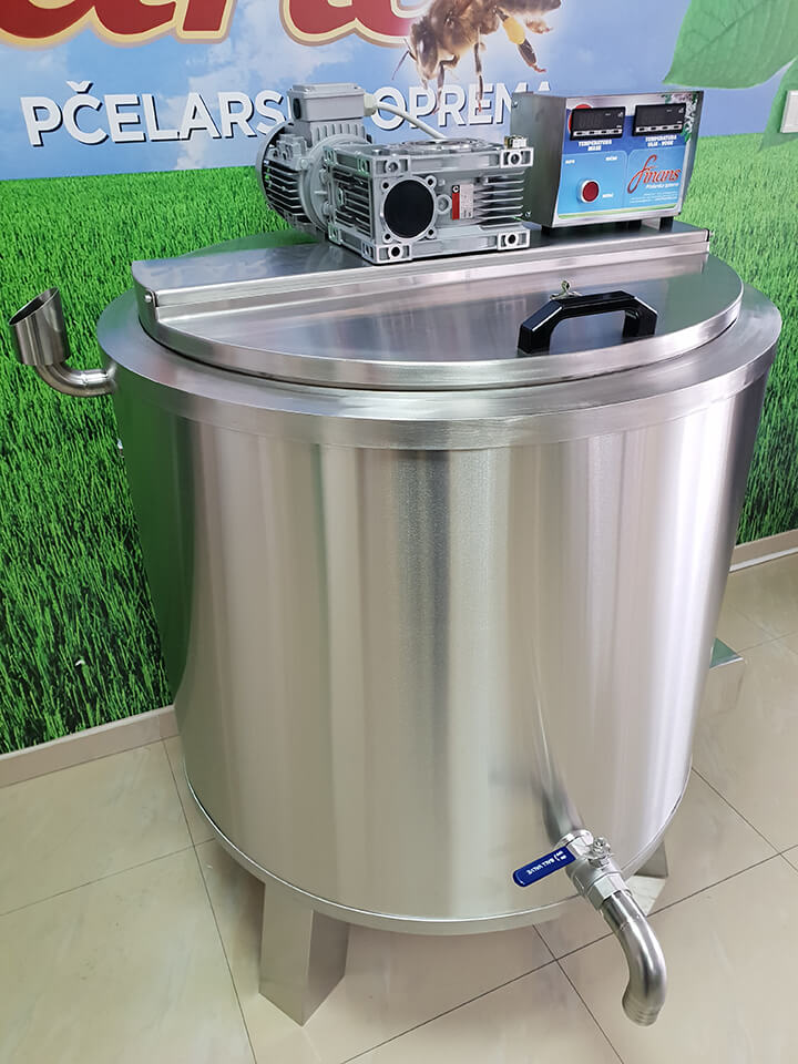 Duplikator – sterilizator 250 l – Troslojni – Inox