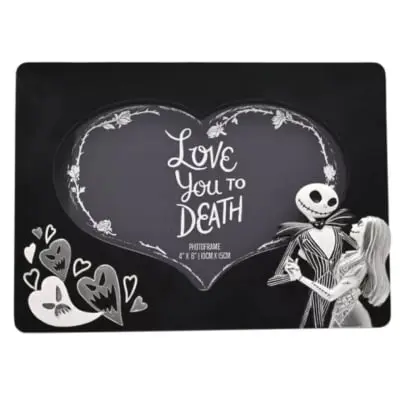 Widdop & Co Foto ram Disney Nightmare Before Christmas, Love You to Death, Crni