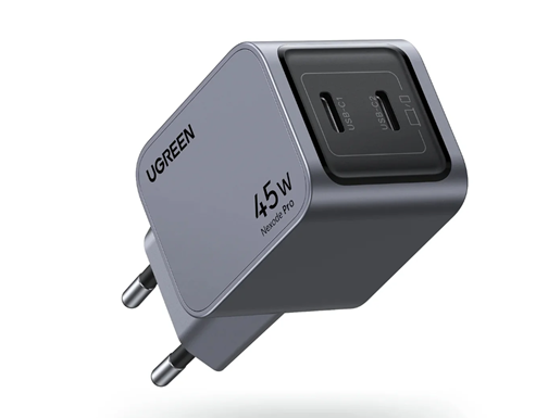 UGREEN Nexode Pro 45W Dual USB-C GaN Fast Charger X707