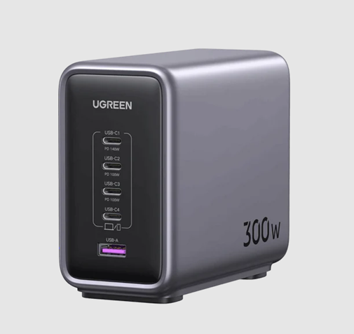 UGREEN Nexode 300W 5-Port PD GaN Fast Charger EU CD333