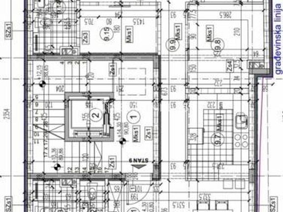 Karađorđeva, novogradnja 2024, može PP, Karađorđeva