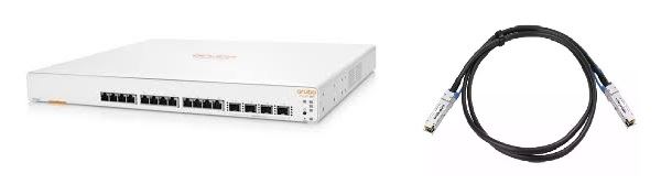 NET HPE Aruba Instant On 1960 12XGT 4SFP+ Switch +2DAC cabla