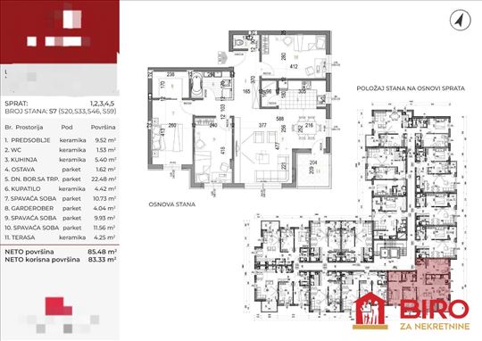 Stan,Novi Sad,Somborski Bulevar,kv: 83.00, € 18025