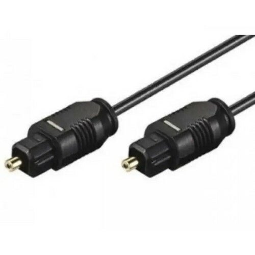 E-GREEN Kabl Opticki Audio 2.2mm sa Toslink konektorima M/M 2m crni