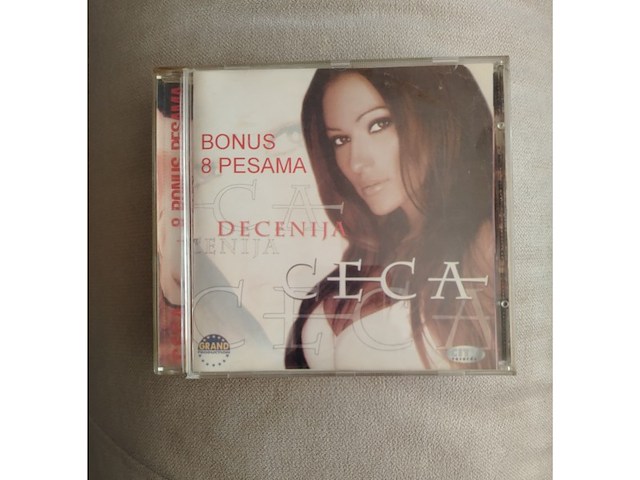 Ceca-Decenija-omot sa kutijom, bez cd a
