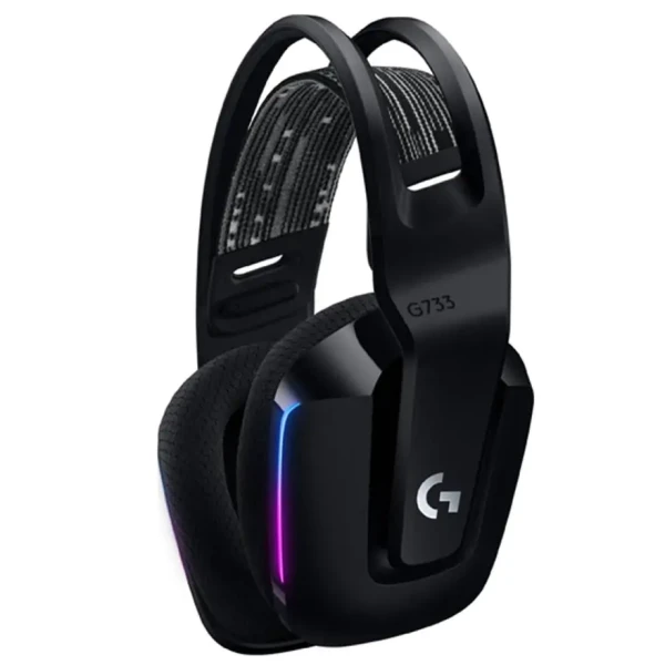 Bežične slušalice sa mikrofonom Logitech G733 crn