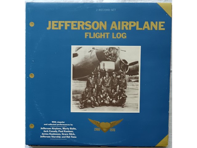 JEFFERSON  AIRPLANE  -  2LP  FLIGHT  LOG