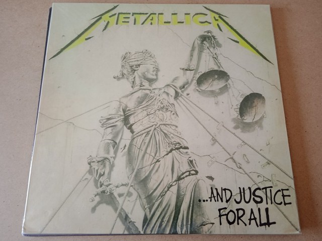 Metallica - And Justice For All, 2xLP, Novo