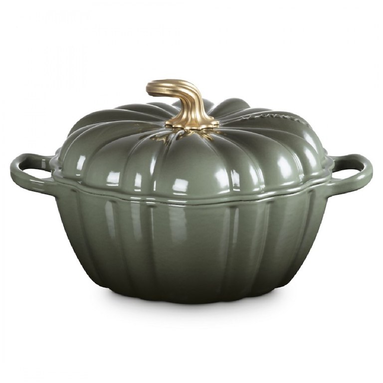 Le Creuset kaserola od livenog gvoždja bundeva thyme , 24 cm,3.7 l