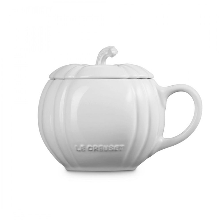 Le Creuset keramička šolja bundeva, white 0.4L