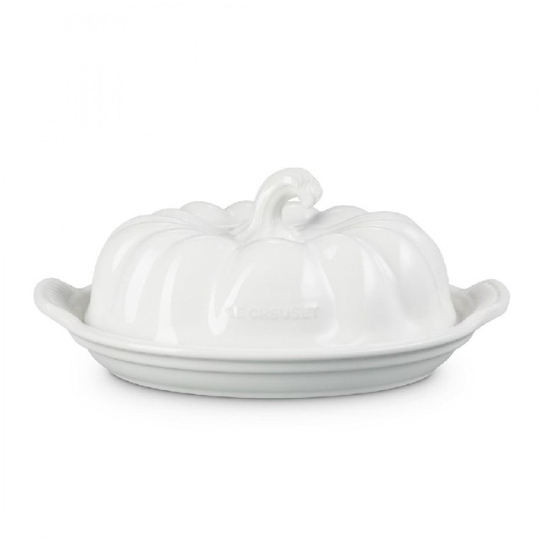 Le Creuset keramička posuda za puter, bundeva,white, 21cm