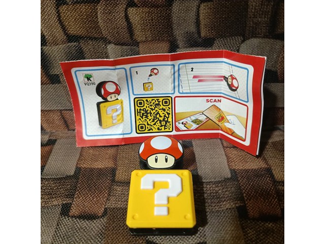 Kinder Joy figurica VQ390 Super Mario