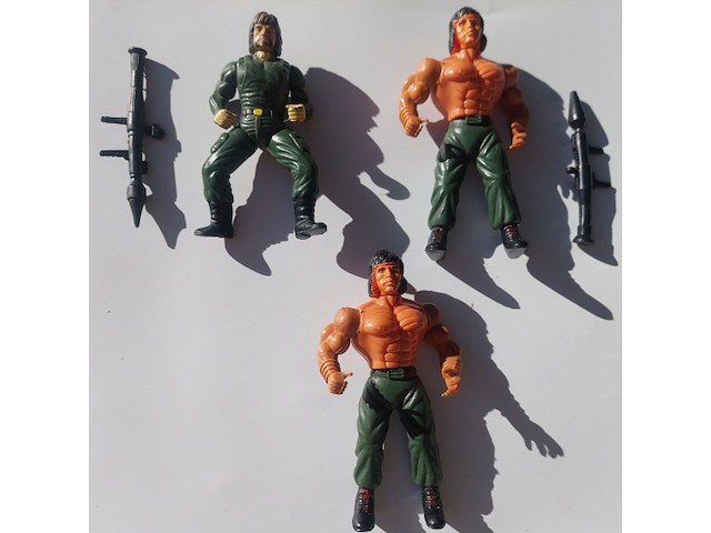 John RAMBO 3 retke BOOTLEG figure Ex YU