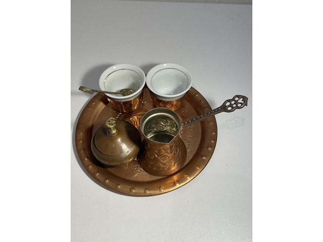 Set za kafu - bakarni, Sarajevo