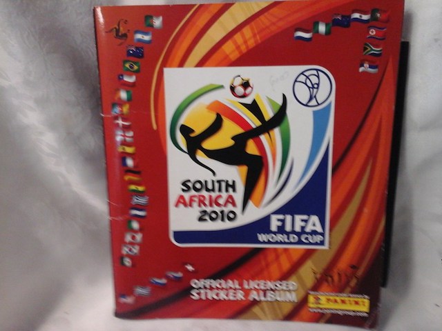 South Africa 2010 FIFA world cup Album panini