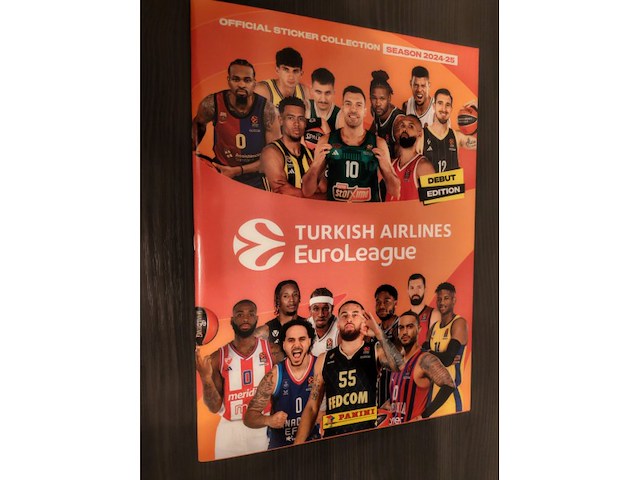Album Euroleague 2024 25 prazan