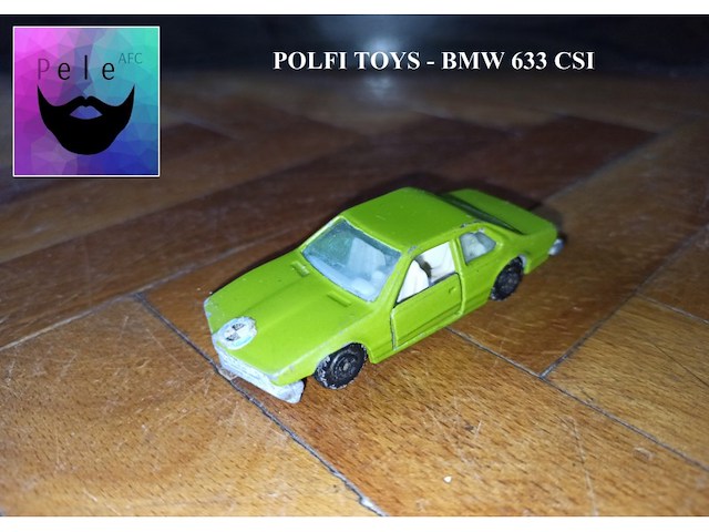 Metalni autic BMW 633 CSI Polfi Toys