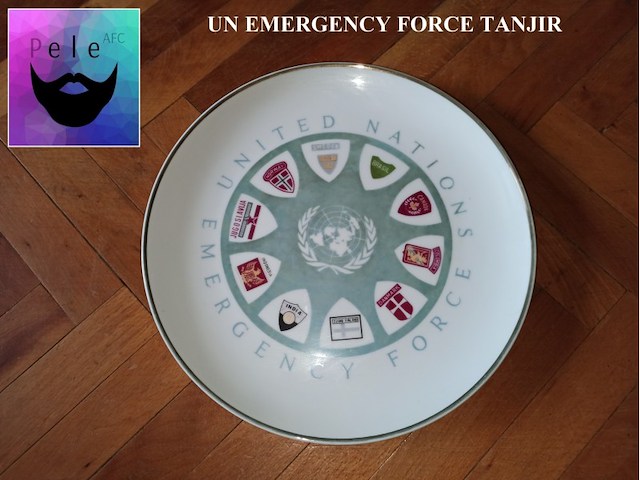 UN Emergency Force zidni tanjir - TOP PONUDA