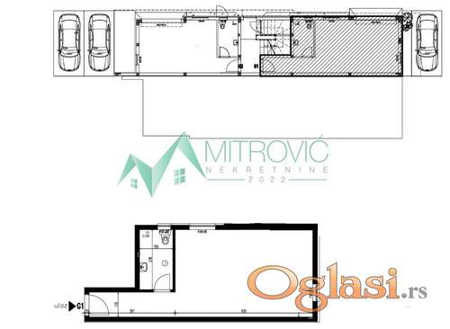 Adice — Garažni stan, garsonjera, 34m², novogradnja