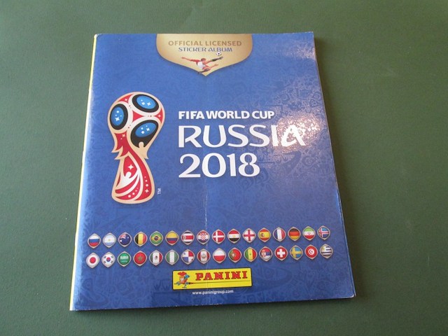 Album Panini Rusija 2018