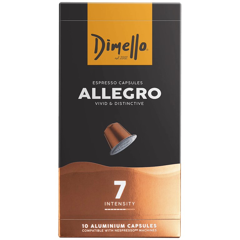 Dimello Nespresso Allegro 10/1 | Kapsule za Kafu