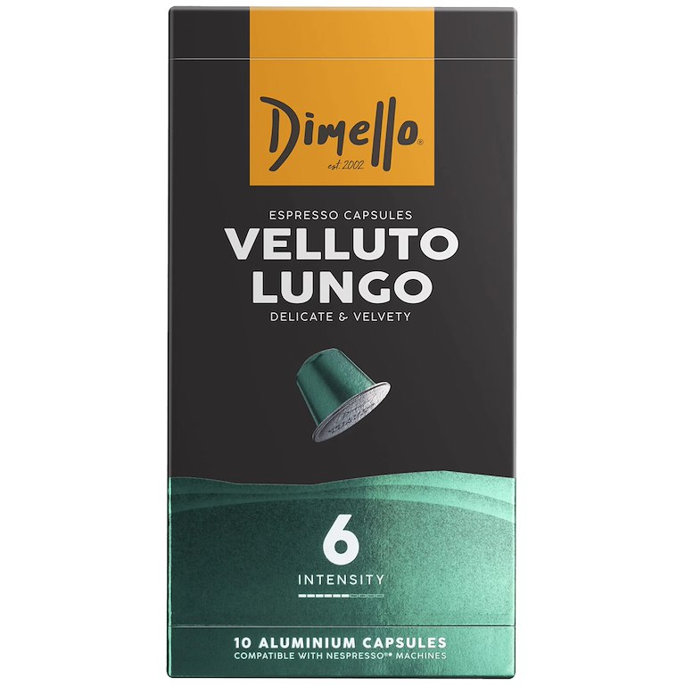 Dimello Nespresso Velluto Lungo 10/1 | Kapsule za Kafu