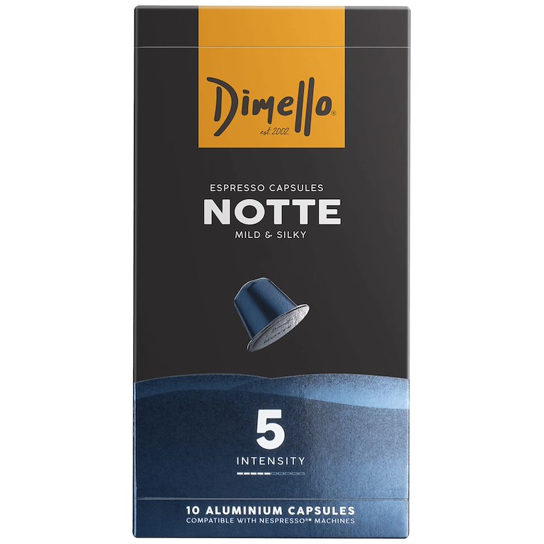 Dimello Nespresso Notte 10/1 | Kapsule za Kafu