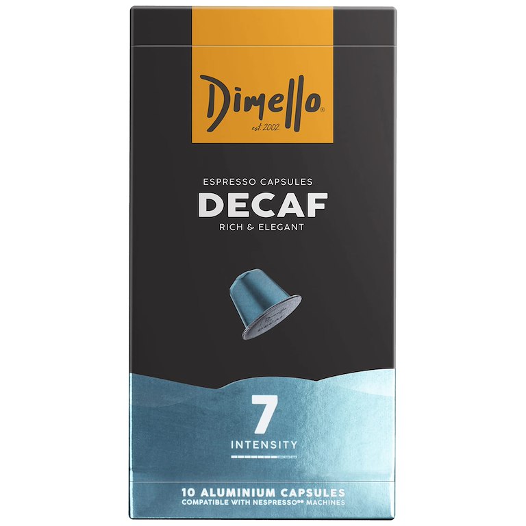 Dimello Nespresso Decaf 10/1 | Kapsule za Kafu