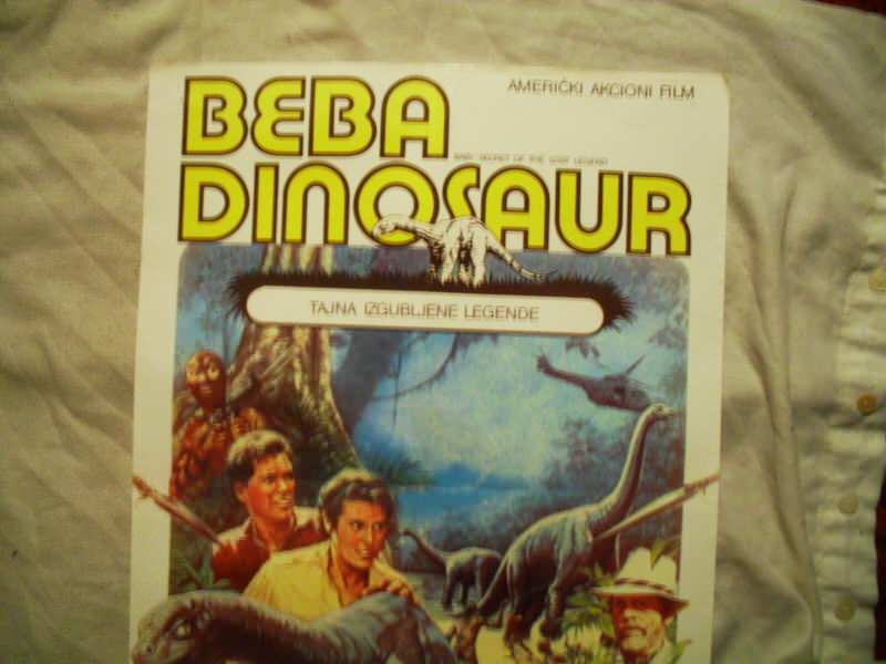 Beba dinosaur, plakat