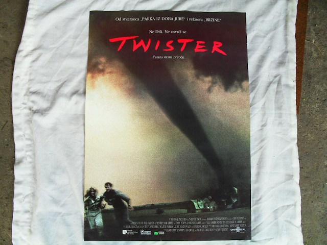 Twister, plakat