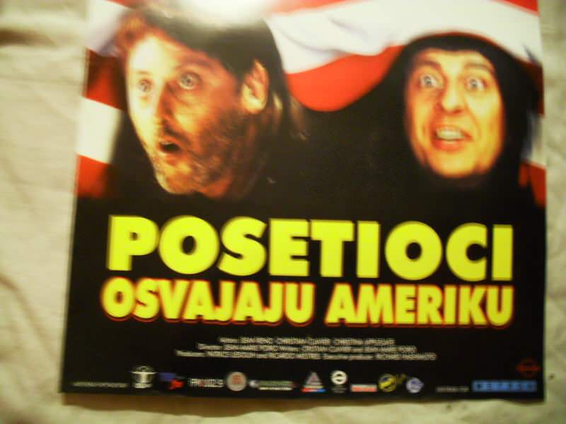Posetioci osvajaju Ameriku, plakat